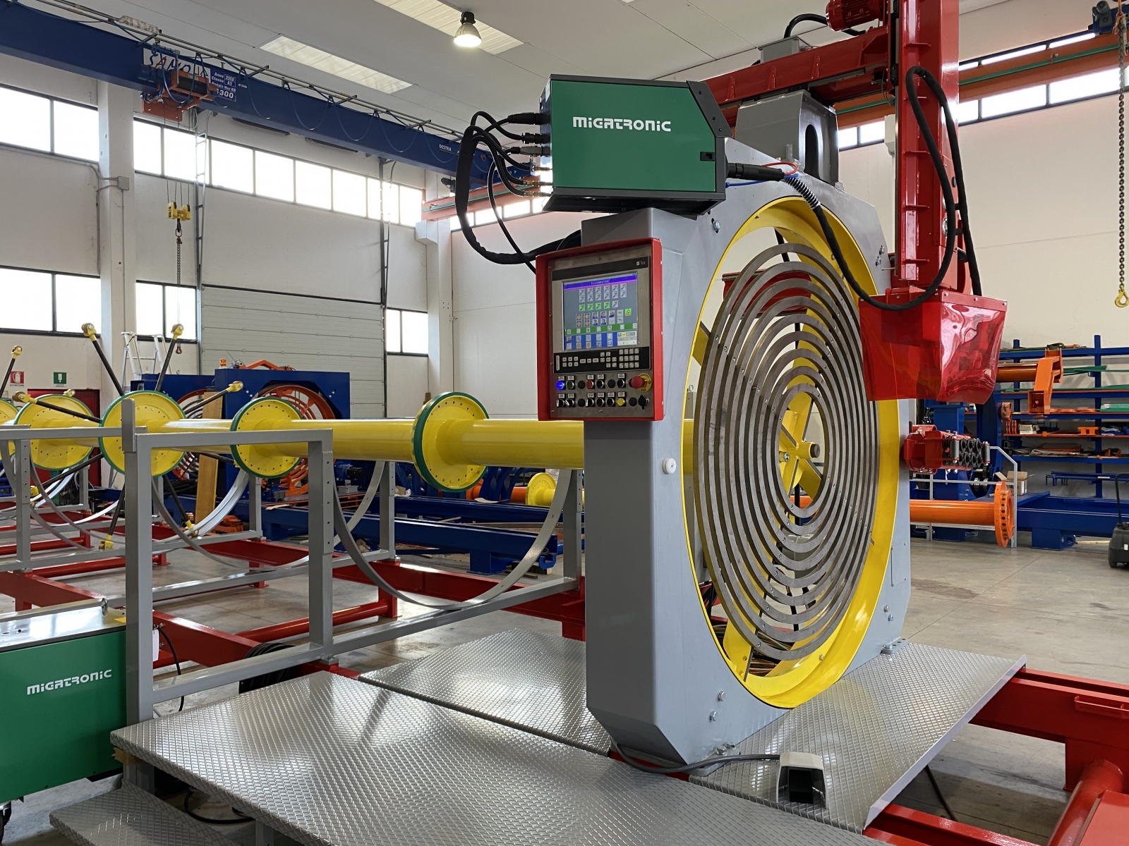 GMT PileFab – Automated pile cage welding machine